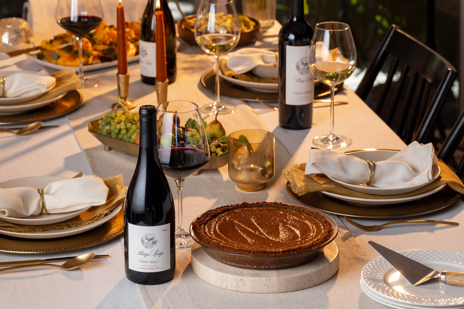 Gingersnap Pumpkin Pie – Stags' Leap Winery